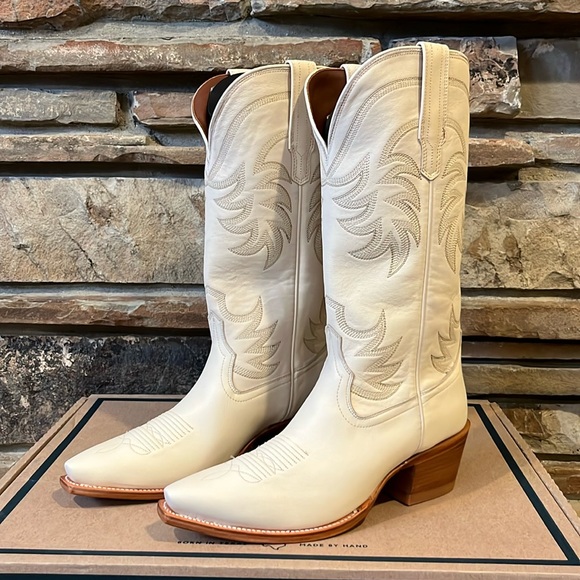 Tecovas | Shoes | Tecovas The Annie Cowgirl Western Boots In Bone ...